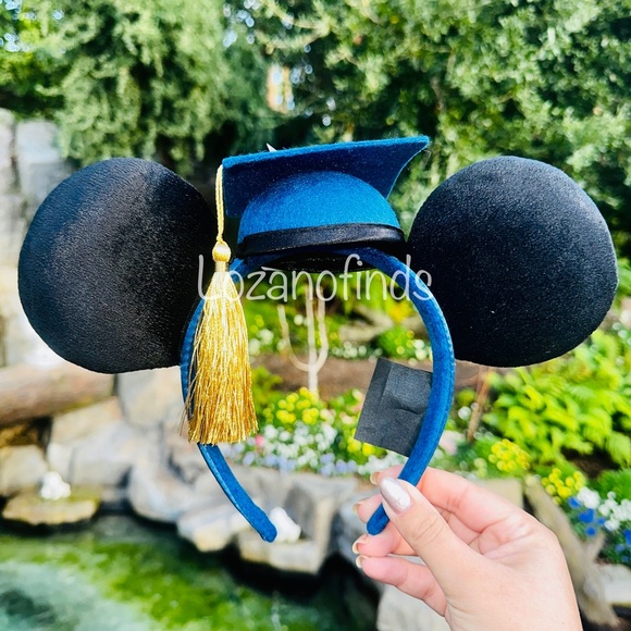 Disney | Accessories | Disney Parks 223 Mickey Mouse Graduation Ears ...